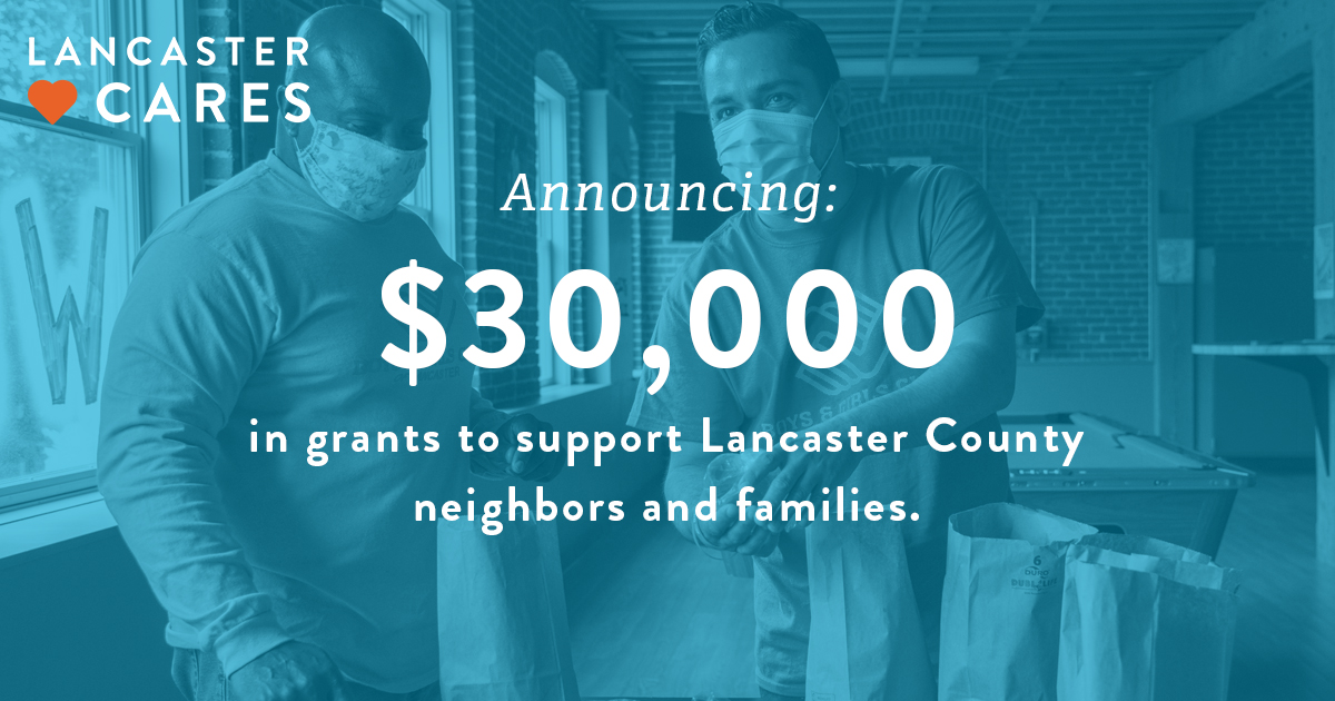 $10,000+ investment from Lancaster Cares - Lancaster County Community ...